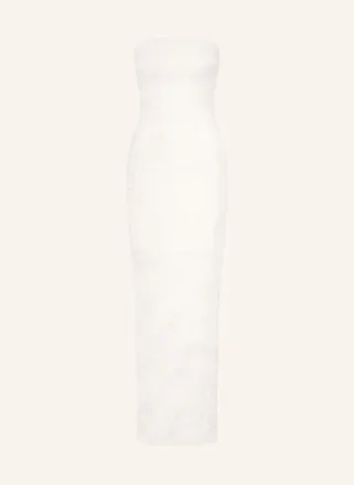Rotate Rotate Cocktailkleid Aus Spitze weiss