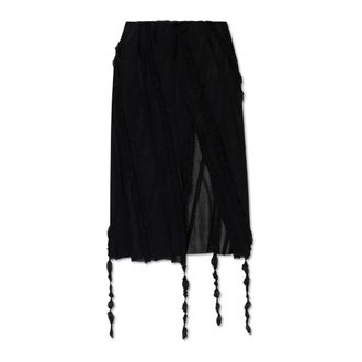 Blumarine Rock mit dekorativer Verzierung - - Skirts - Damen - Schwarzk - XS