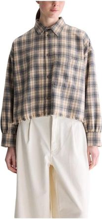 Bellerose Jonnie Shirt - - Blouses & Shirts - Damen - Beige - S