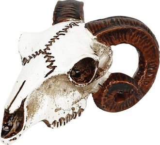 Alchemy Gothic Widder Totenkopf Miniture