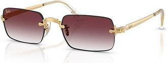 Ray-Ban Rb3928 By A$ap Rocky Sonnenbrillen Arista Gold Fassung Violett Glas 54-20