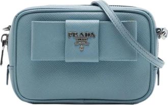 Prada Pre-owned Vintage Crossbody Bag - - Pre-owned - Damen - Blau - ONE SIZE