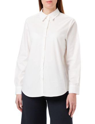 Seidensticker Damen Bluse - Fashion Bluse - Regular Fit - Hemdbluse - Langarm - 100% Baumwolle