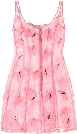 Blumarine Redblack Exterior: Silk Lining: Abiti Dress