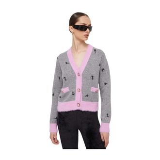 GCDS Cardigans - - Knitwear - Damen - Grau - M