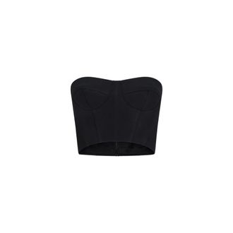 DAVID KOMA Bustier Top - - Tops - Damen - Schwarzk - 2XS
