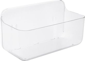 SOLUSTRE SEWOART Bohrfreies Wandregal Aus Acryl Mit Integriertem Abflussloch rutschfeste Duschablage Für Badezimmer Organizer Und Küchenwandhalterung In Großem