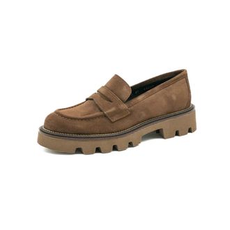 Pons Quintana Elegante Wildleder-Loafer f&uuml;r Damen - - Shoes - Damen - Braun - 37 EU