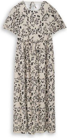 Tom Tailor Midikleid Kleider & Jumpsuits Midi-Kleid mit Leinenanteil
