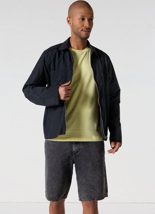 Jott Veste l&eacute;g&egrave;re col chemise Noir Guy - Taille XXL