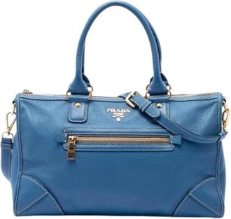 Prada Sac bandouli&egrave;re Pre-owned - Femme - Pre-owned - Bleu - Taille: ONE Size