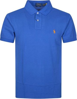 Polo Ralph Lauren Homme, Tops, Bleu, Taille: S Slim Fit Polo