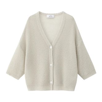 Lu Ren LU Ren, Femme, Pulls, Gris, Taille: 42 FR Alegra Cardigan