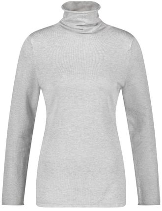 Gerry Weber Damen 97685-35710 Pullover, Pearl Melange, 34