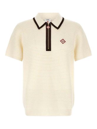 Casablanca Poloshirt - Wei&szlig;