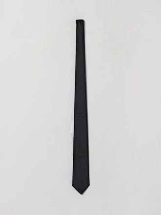 Emporio Armani Elegante einfarbige Krawatte aus reiner Seide