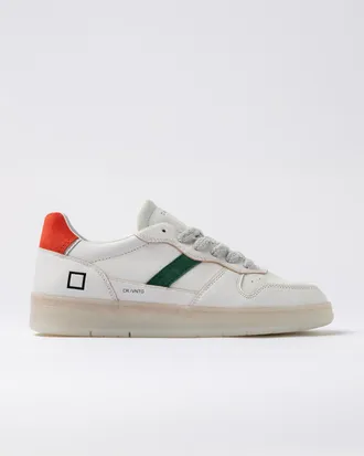 D.A.T.E. court 2.0 natural white-orange