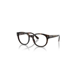 Ray-Ban Rb7227 Optics Havana Fassung Klar Glas Polarisiert 51-21