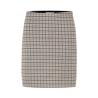 Part Two Braun Kariert Stil Rock - - Skirts - Damen - Mehrfarbig - 2XL