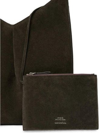 STUDIO NICHOLSON Hoho Shoulder Bag - Brown