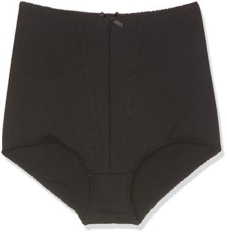 Sassamode Damen Miederslip Taillenslip, Schwarz (Black 500), 42 EU