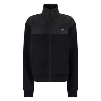 Prada Herren, Sweatshirts & Hoodies, Schwarzk, LGr&ouml;&szlig;e