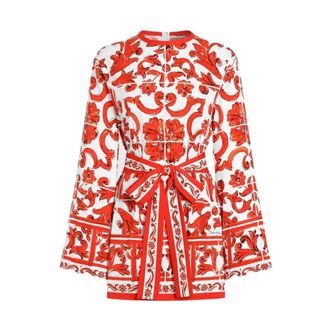 Dolce & Gabbana Femme, Blouses et Chemises, Multicolore, Taille: 42 FR Blouses