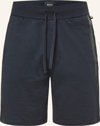 HUGO BOSS Lounge-Sweatshorts Authentic blau