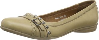 Andrea Conti 1417431 Damen Ballerinas, Beige (beige 003), EU 39