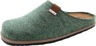 Fischer Markenschuh Fischer Pantoufles pour Hommes 0924, Pointure:42 EU, La Couleur:Vert