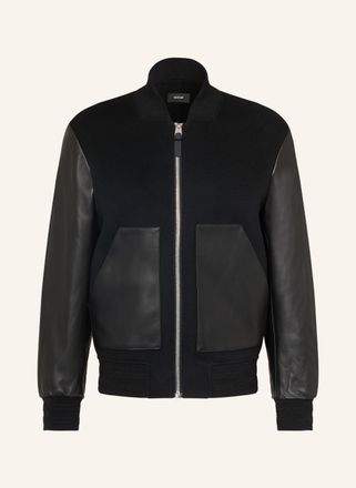 Mackage Blouson Tripp Im Materialmix schwarz