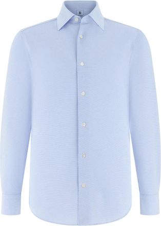 Boggi Milano Homme, Chemises, Bleu, Taille: M Japanese Jersey Polo