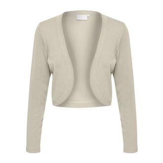 Kaffe Bolero Strik Cobblestone - - Knitwear - Damen - Grau - L