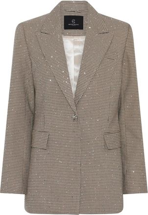 Bruuns Bazaar Blazer EremosBBFriara - Femme - Vestes - Beige - Taille: 42 FR