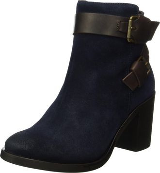 Tommy Jeans Damen I1385VY 10C Kurzschaft Stiefel, Mehrfarbig (Midnight/Coffeebean 403)