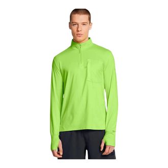 Under Armour Sweatshirt ML Trail Run - - Sport - Herren - Gr&uuml;n - M