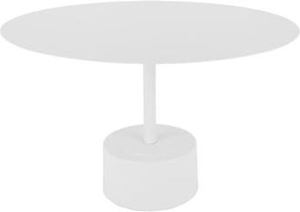 Leitmotiv Table lat&eacute;rale Nowa Low Iron Ivoire