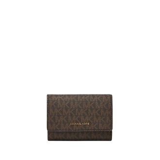Michael Kors Femme, Accessoires, Brun, Taille: ONE Size Md Trifold Wallet