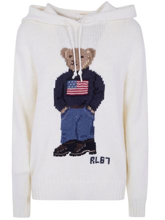 Ralph Lauren Bear Hooded Pullover