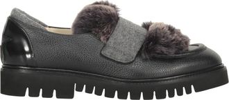 Lorena Antoniazzi Ledermokassins - - Shoes - Damen - Schwarzk - 40 EU