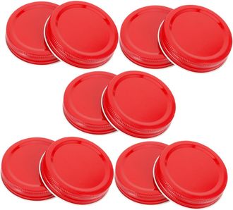 Cabilock 86mm Glasdeckel Weißblech Jar Deckel Luftdichter Verschluss Für Einmachen Wiederverwendbar