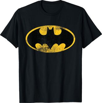 DC Comics DC Batman Logo Classic im Distressed-Look T-Shirt