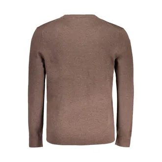 Timberland Crew-Neck Cotton Sweater - Brown