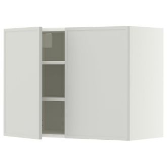 IKEA METOD Wandschrank mit B&ouml;den und 2 T&uuml;ren