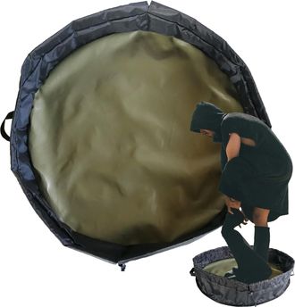 Generico wasserdichte Wickeltasche - wasserdichte Trockentasche mit Griff | Tragbares Pad zum Wechseln von Kleidung und Aufbewahrung von Ausr&uuml;stung, Camping, S