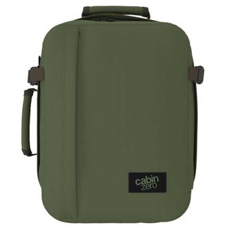 Cabinzero CLASSIC BACKPACK 28L, Unisex-Erwachsene Rucksack, GEORGIAN KHAKI, 29,5x39x20