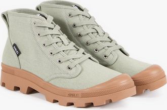 Aigle Baskets Tenere en coton m&eacute;lang&eacute;