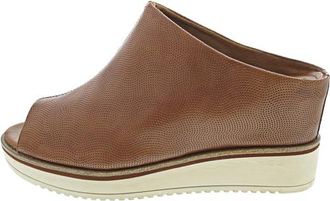 Tamaris Sabots pour femme, pantoufles, semelle int&eacute;rieure touchit, Marron Cognac Struct, 38 EU