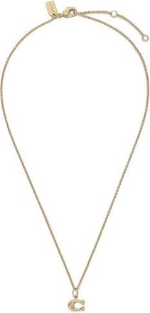 Coach Halskette 37335949GLD710 Goldfarben