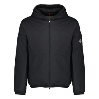 Moncler Homme, Vestes, Noir, Taille: XL Doudoune courte &agrave; capuche Monteynard